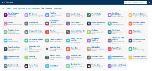 Visual Composer Extensions Addon All in One - Plugins - WebFlake