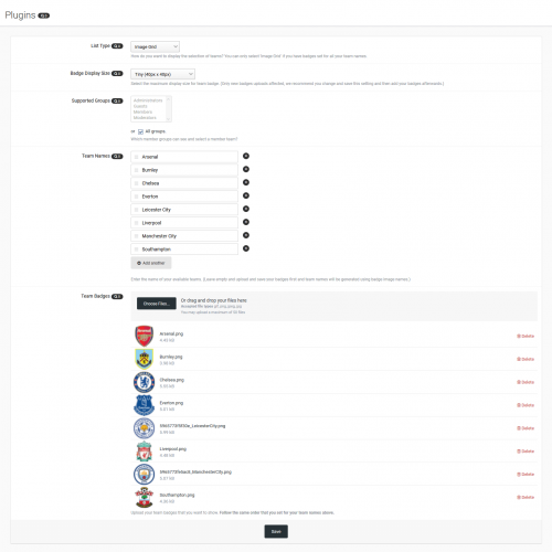 Members Teams - Applications and Plugins - WebFlake