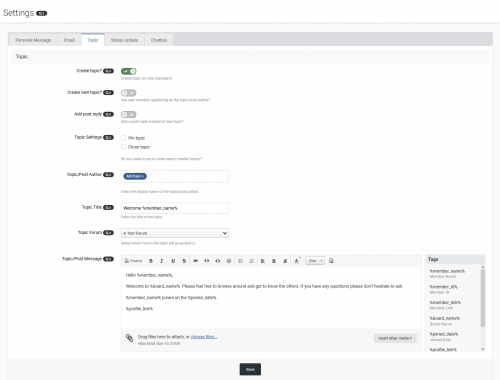Auto Welcome - Applications and Plugins - WebFlake