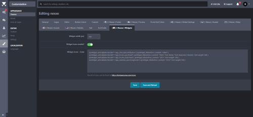 Nexxe Theme (Dark/Light) - Themes - WebFlake