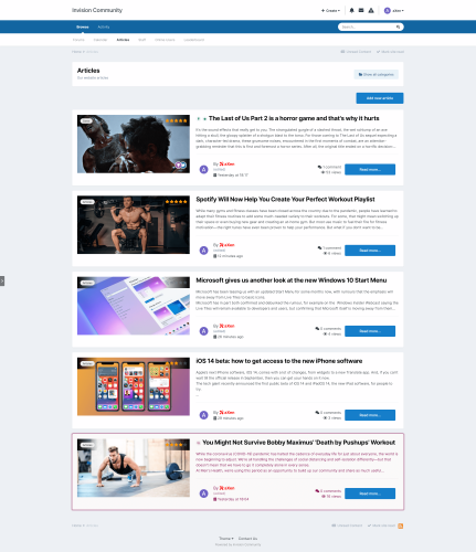 (aXen) Article System in Pages - Applications and Plugins - WebFlake