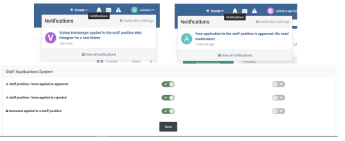 Staff Applications System - Applications and Plugins - WebFlake